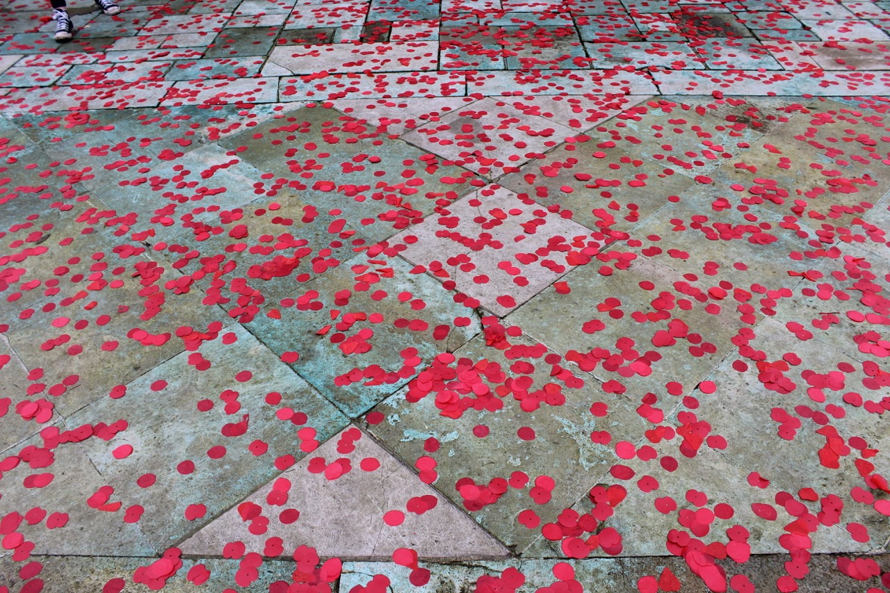 Poppies for Remembrance - Loughborough Carillon & War Memorial Museum